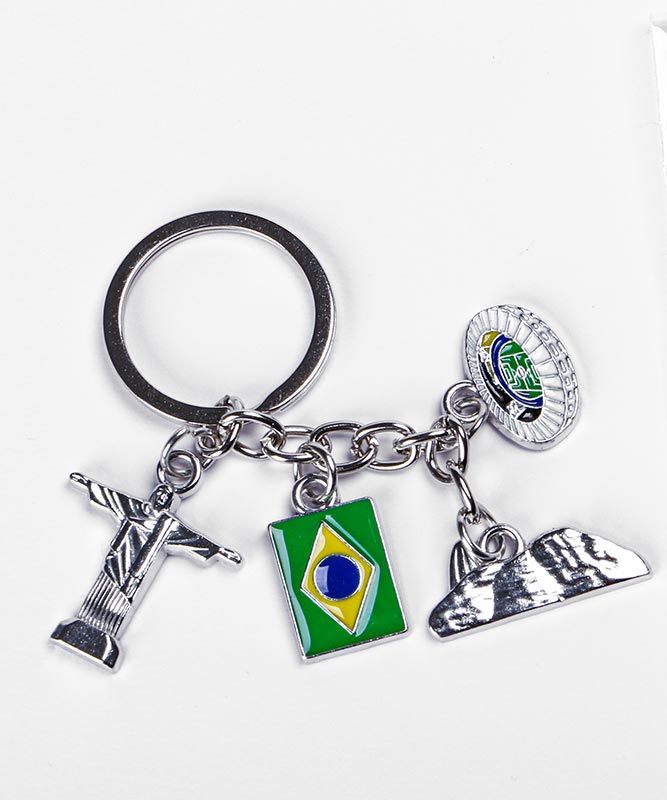 Rio de Janeiro Maracana Keychain - Iconic Symbols in a Compact Design ...