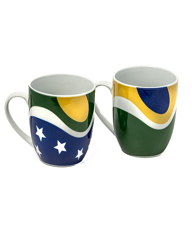 Brazil Coffee Mug - 2 Piece Set – Brazil Explore